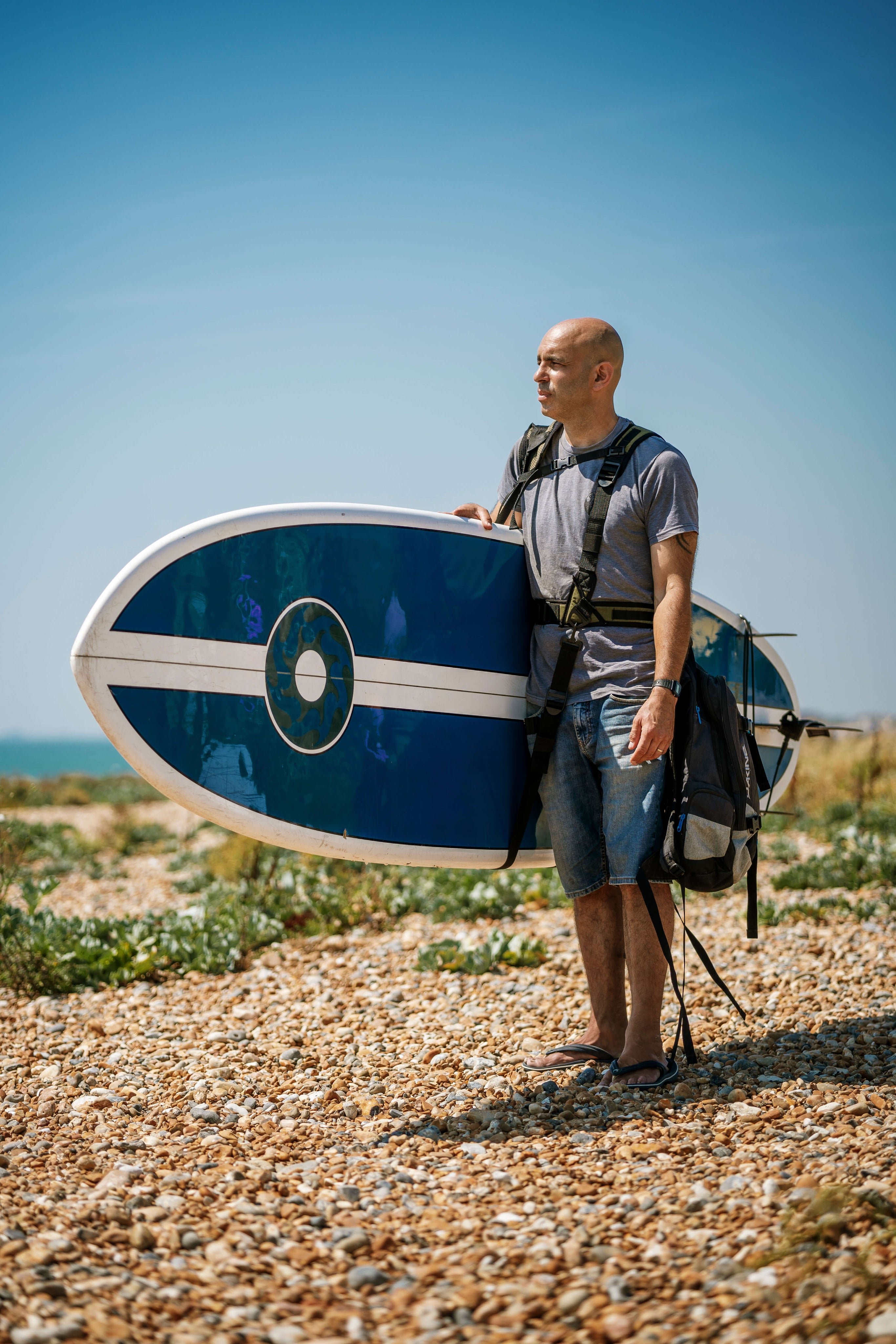 Shore Ride Harness | Hands-Free Paddleboard or Kayak Carrying Solution ...